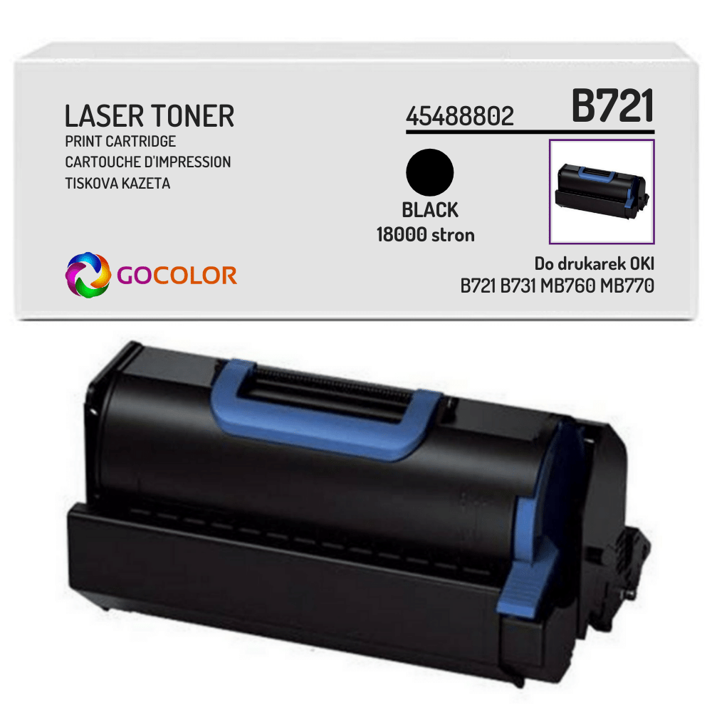 Toner do OKI B721 B731 MB760 45488802 | tutonery.pl