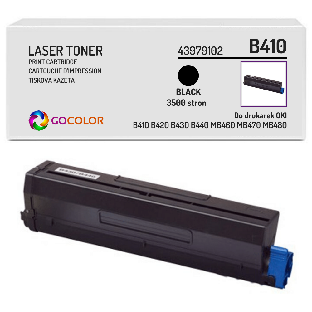 Toner do OKI B410 B420 B430 MB460 MB470 | tutonery.pl
