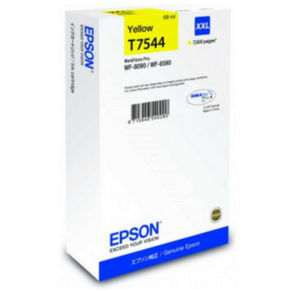 Epson oryginalny tusz T7544 XXL yellow | tutonery.pl