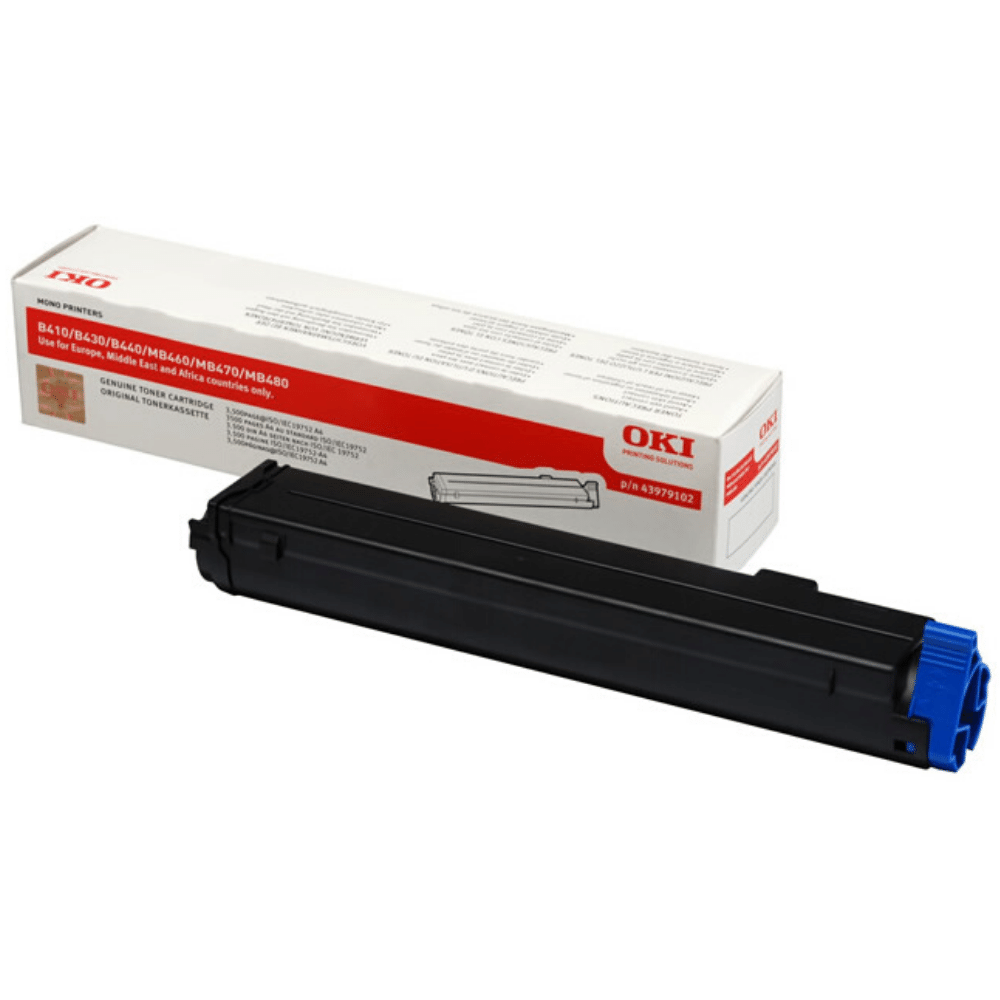 OKI oryginalny toner B410 B420 B430 B440 MB460 MB470 MB480 d, dn ...